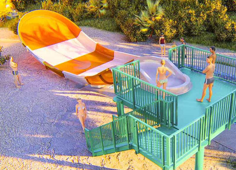 Kids Boomerang Slide